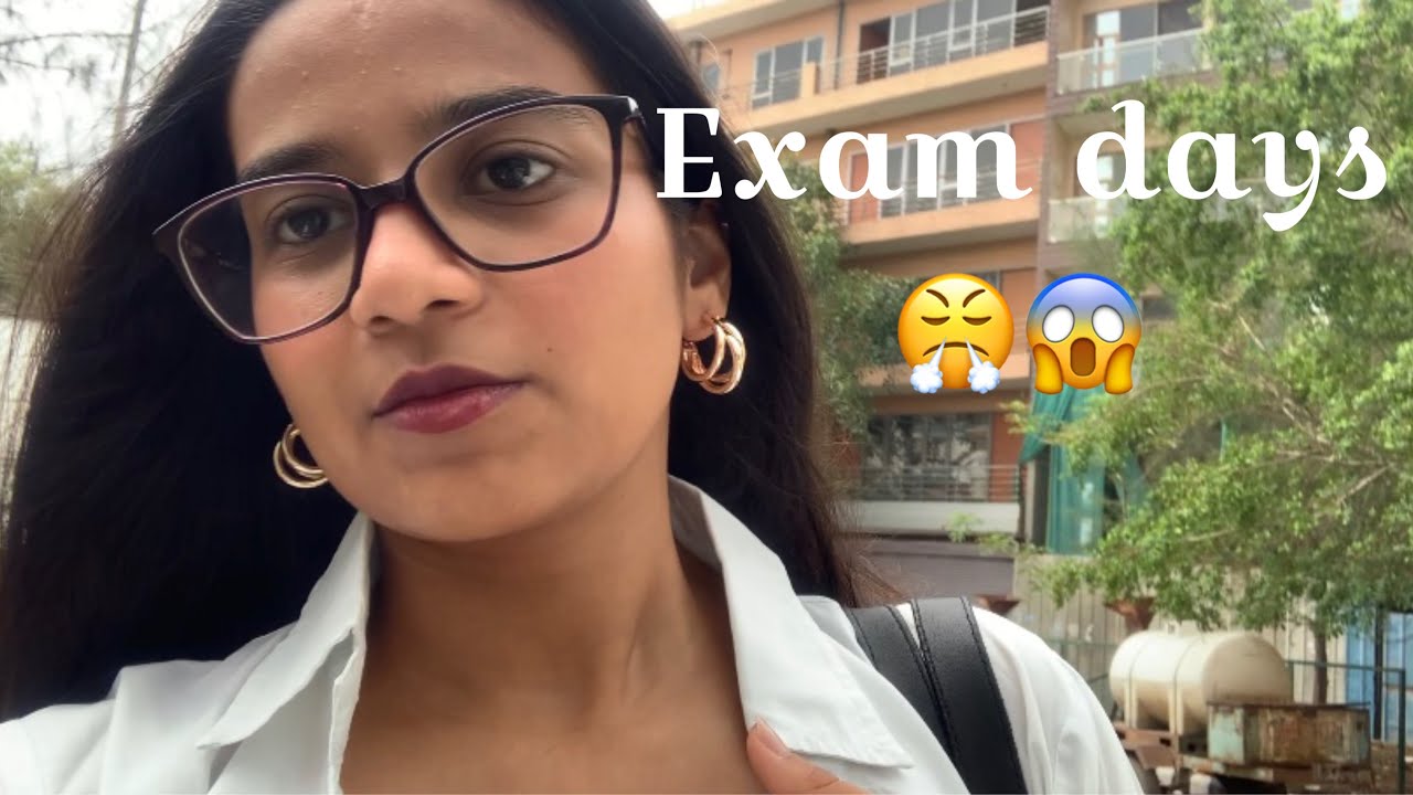 |vlog-24| Exams chal rhe hai yarrrr😤| SHABDHA TANWAR | - YouTube
