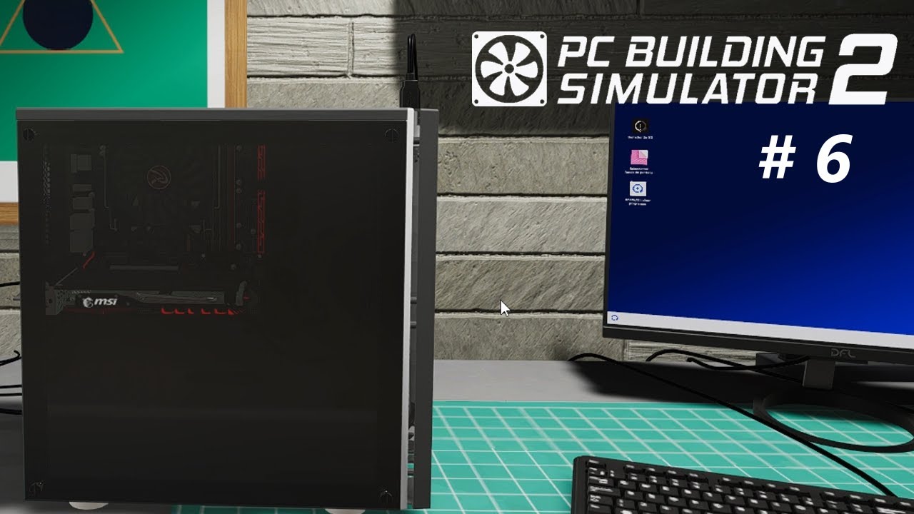 Comenzamos con los Benchmarks en 3D Mark | PC Building Simulator 2 # 6 ...