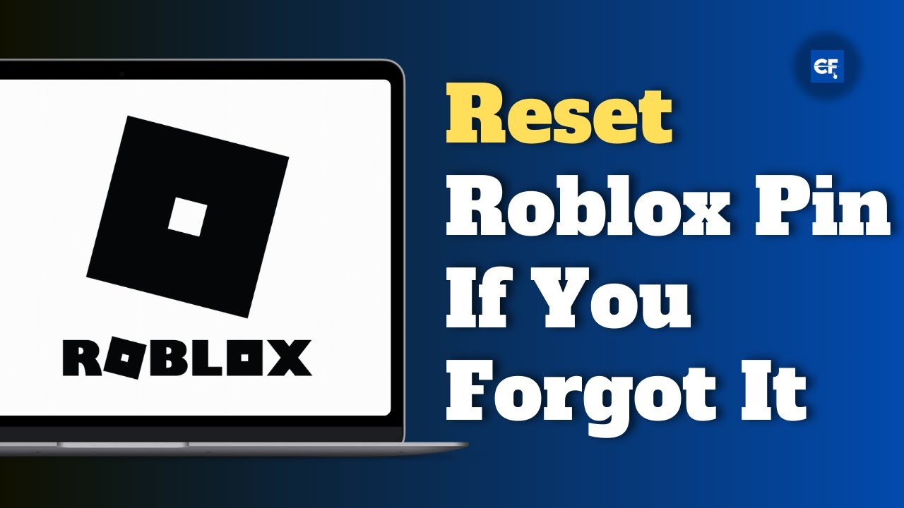 How to Reset Roblox Pin If You Forgot It - YouTube