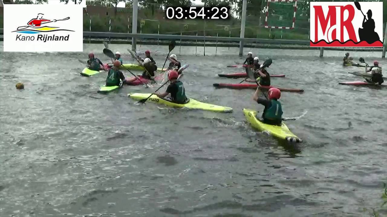 Rijnland tegen MDR nk kanopolo 2016 - YouTube