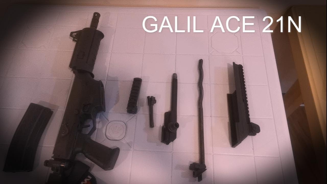 HOW TO DISASSEMBLY IWI GALIL ACE 21N - YouTube