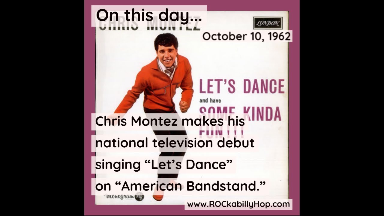 October 10, 1962 – Chris Montez - YouTube