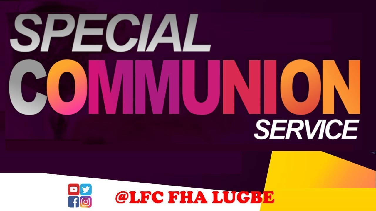 SPECIAL COMMUNION SERVICE | 1ST SERVICE | 19-12-2021 - YouTube