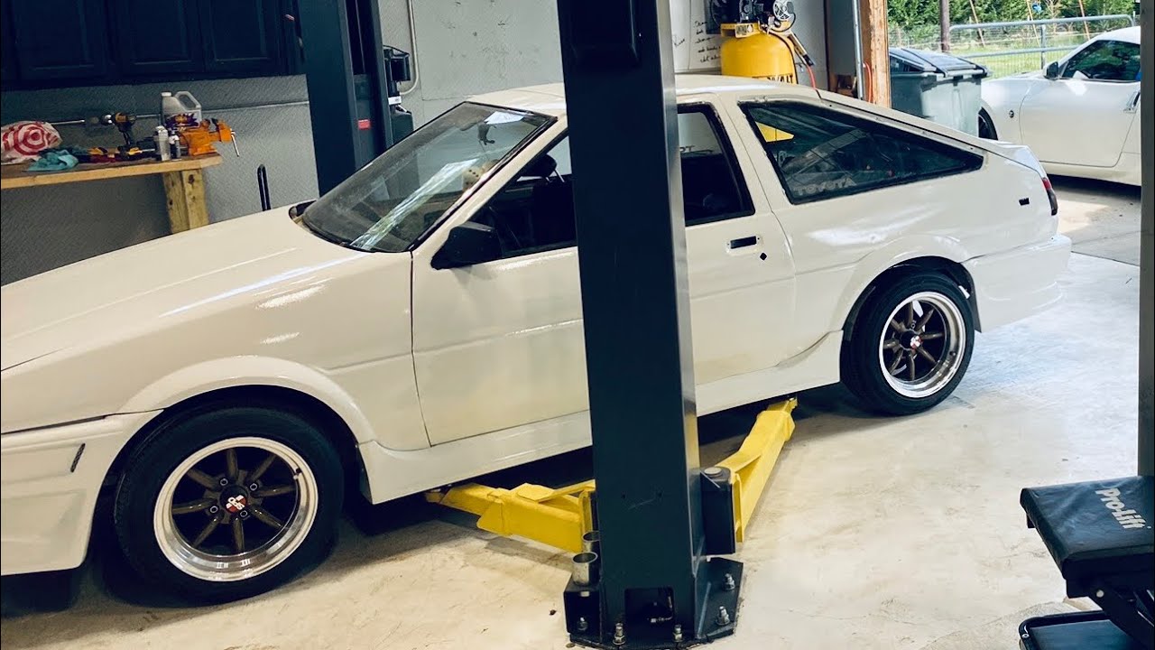 K24 AE86 Restoration Subframe Rebuild - YouTube