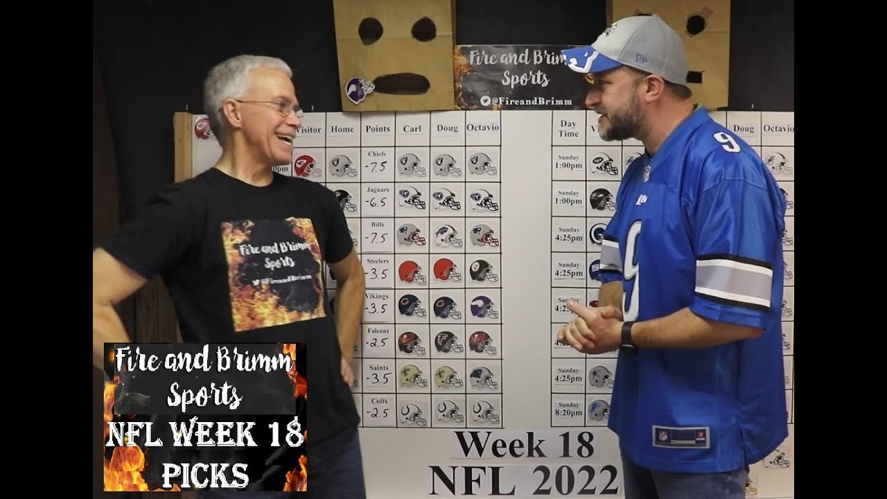2022 NFL Season – Week 18 Picks and Predictions - YouTube