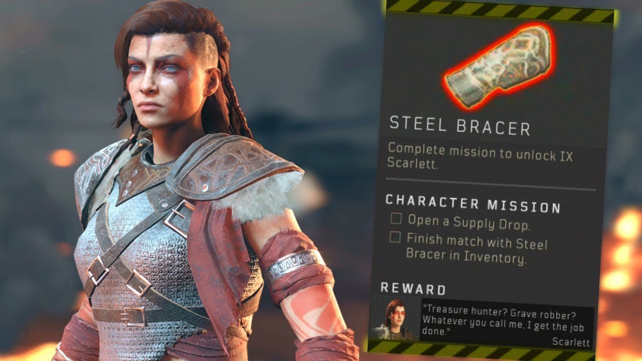 Unlocking Scarlett IX in Bo4 Blackout - YouTube