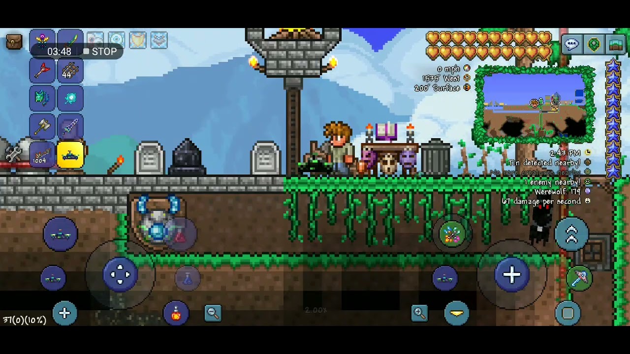 A Terraria Video Showcasing... a racing Drone? #terraria - YouTube