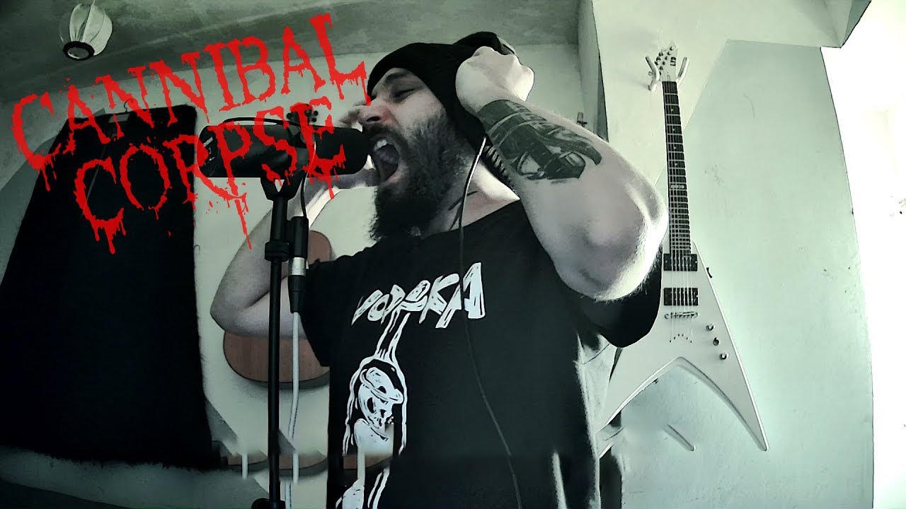 Cannibal Corpse - Decency Defied Vocal Cover With Lyrics (Recorded In 1 ...