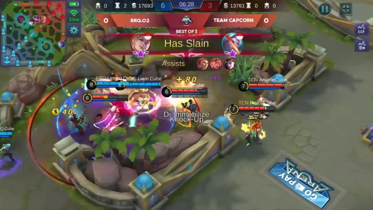 Full match RRQ.O2 VS Team Capcorn - YouTube