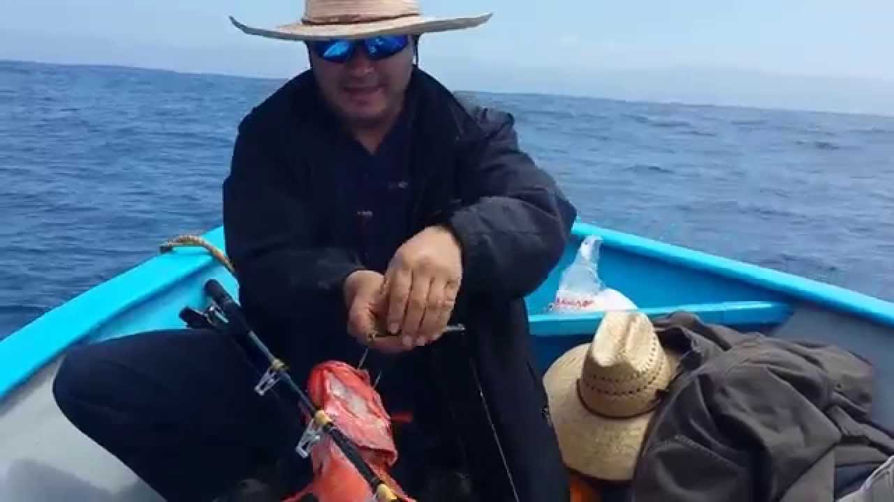Pesca en erendira baja california Ensenada - YouTube