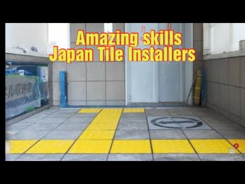 #Amazing skills #Japan #ceramic floor tiling, #Japan tile #installers ...