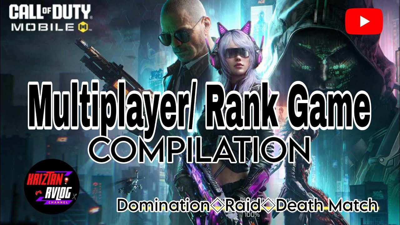 COD Multiplayer Rank Game compilation #Kriztan_RVlog #codmobile #callofduty #gameplay # ...