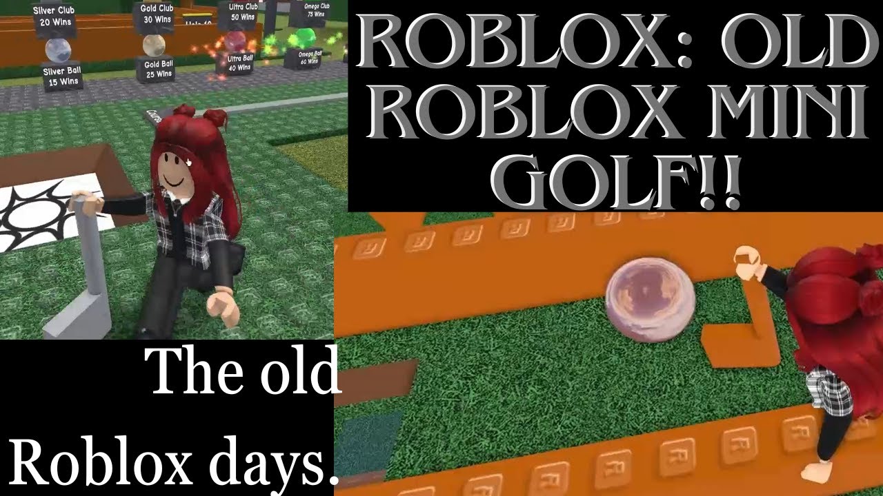 Playing Another Mini Golf Game On Roblox But It's Old?! (Old Roblox ...