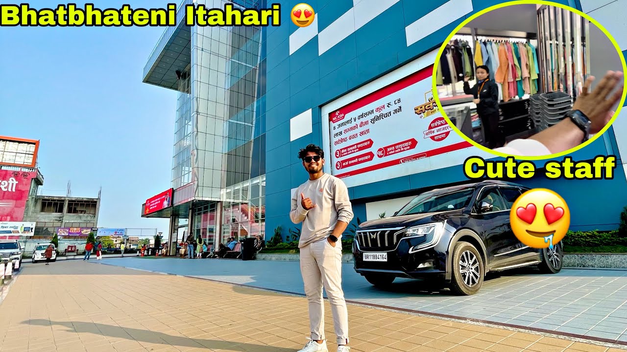 Bhatbhateni maa ladies staff lai lang gardai 😍😜 || Budo mamala gaiyo 🥰 ...