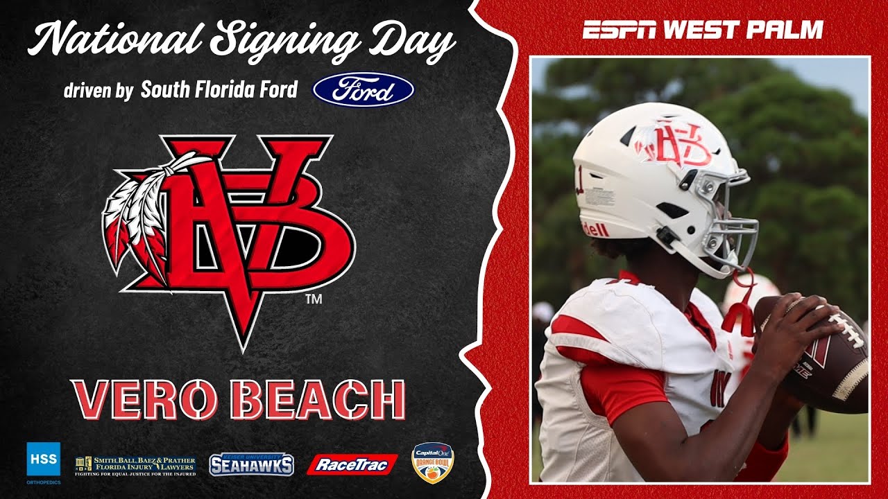 LIVE: Vero Beach National Signing Day 🖊️ | FSU, UCLA, Iowa Football ...