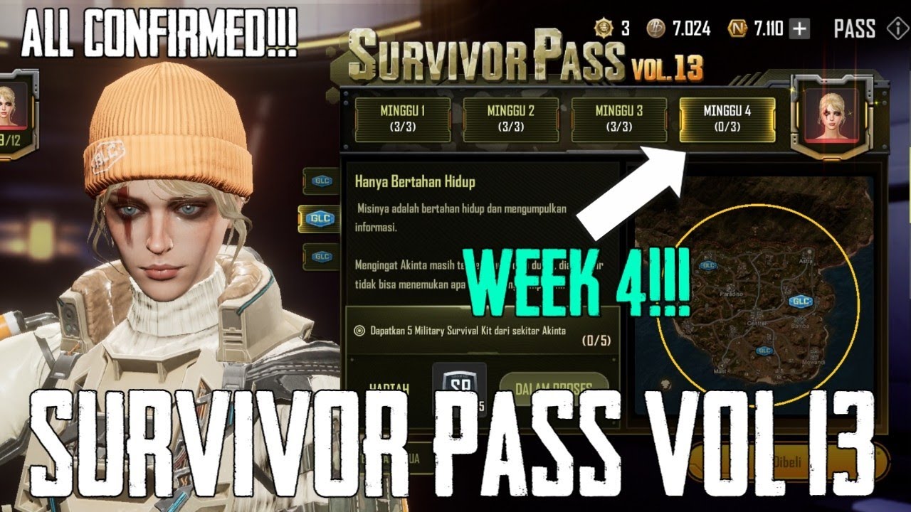 VOL 13 WEEK 4 STORY MISSION!!! NEW STATE MOBILE MISSION AND CHARACTER ...
