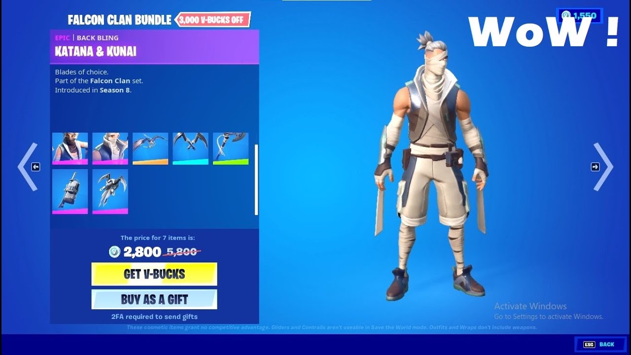 Falcon Skins Fortnite Item Shop Today. - YouTube