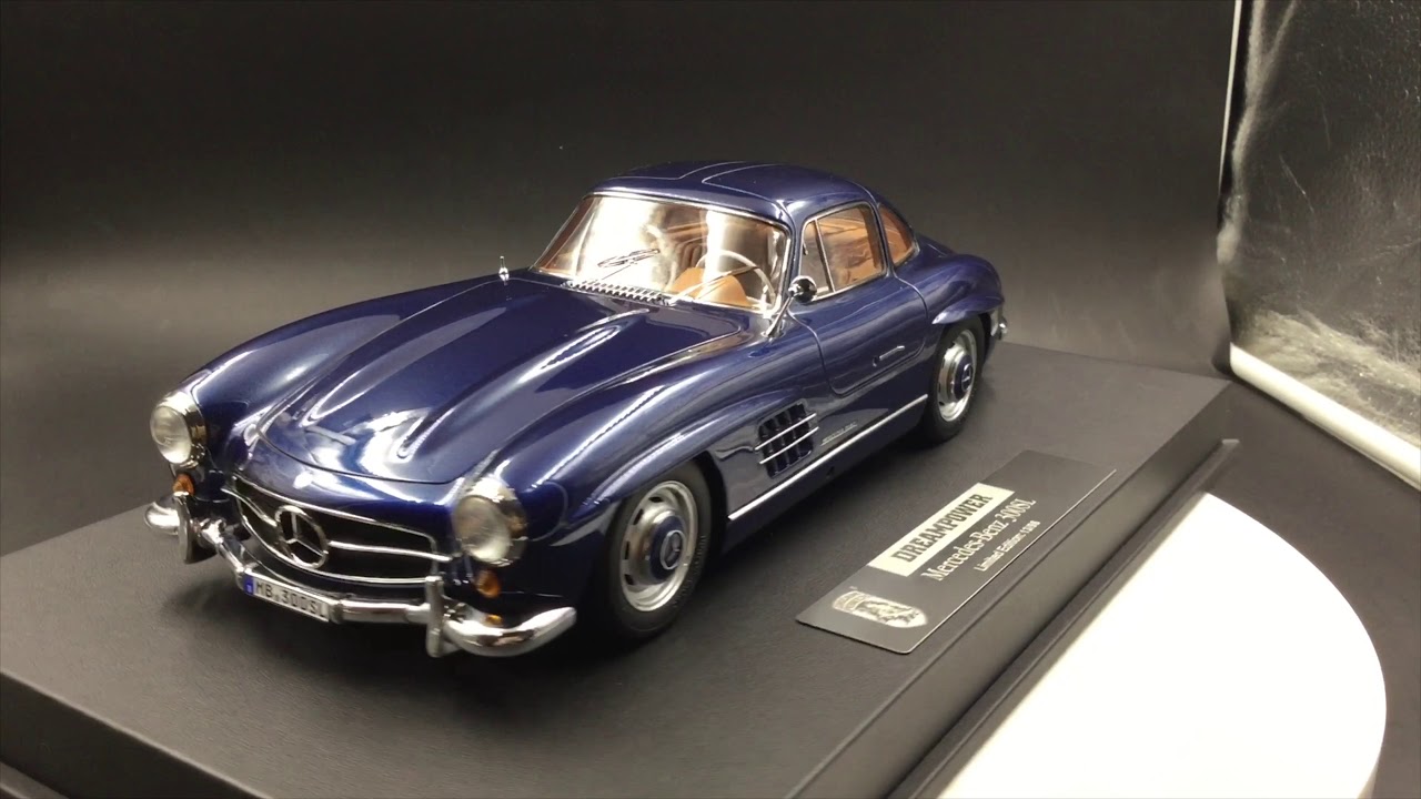 DreamPower 1:18 Mercedes-Benz 300SL (Blue) resin model (DP300Blue ...