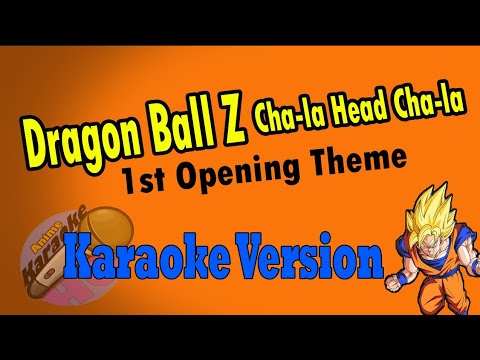 AKHQ Dragon Ball Z 1st Opening Theme - Cha-la Head Cha-la Karaoke ...