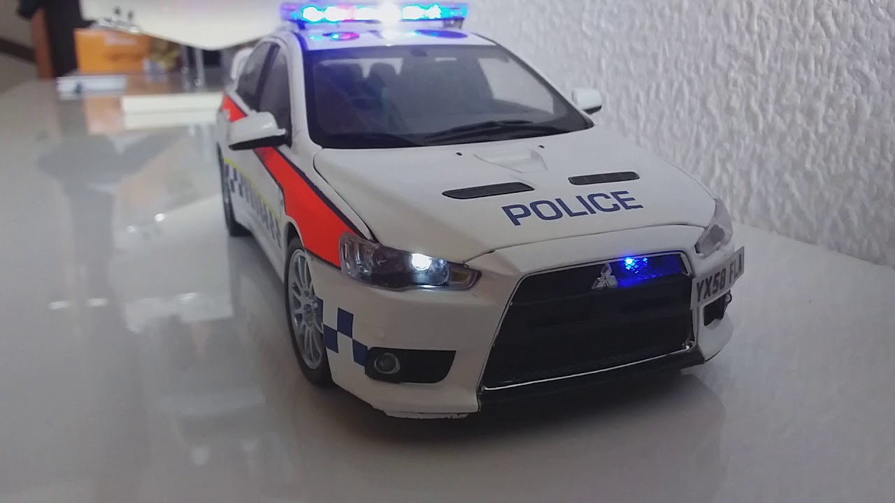 1/18 Humberside Police Mitsubishi Evo X Road Crime Unit Police ...