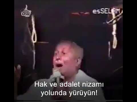 erbakan hoca Arafat sohbeti