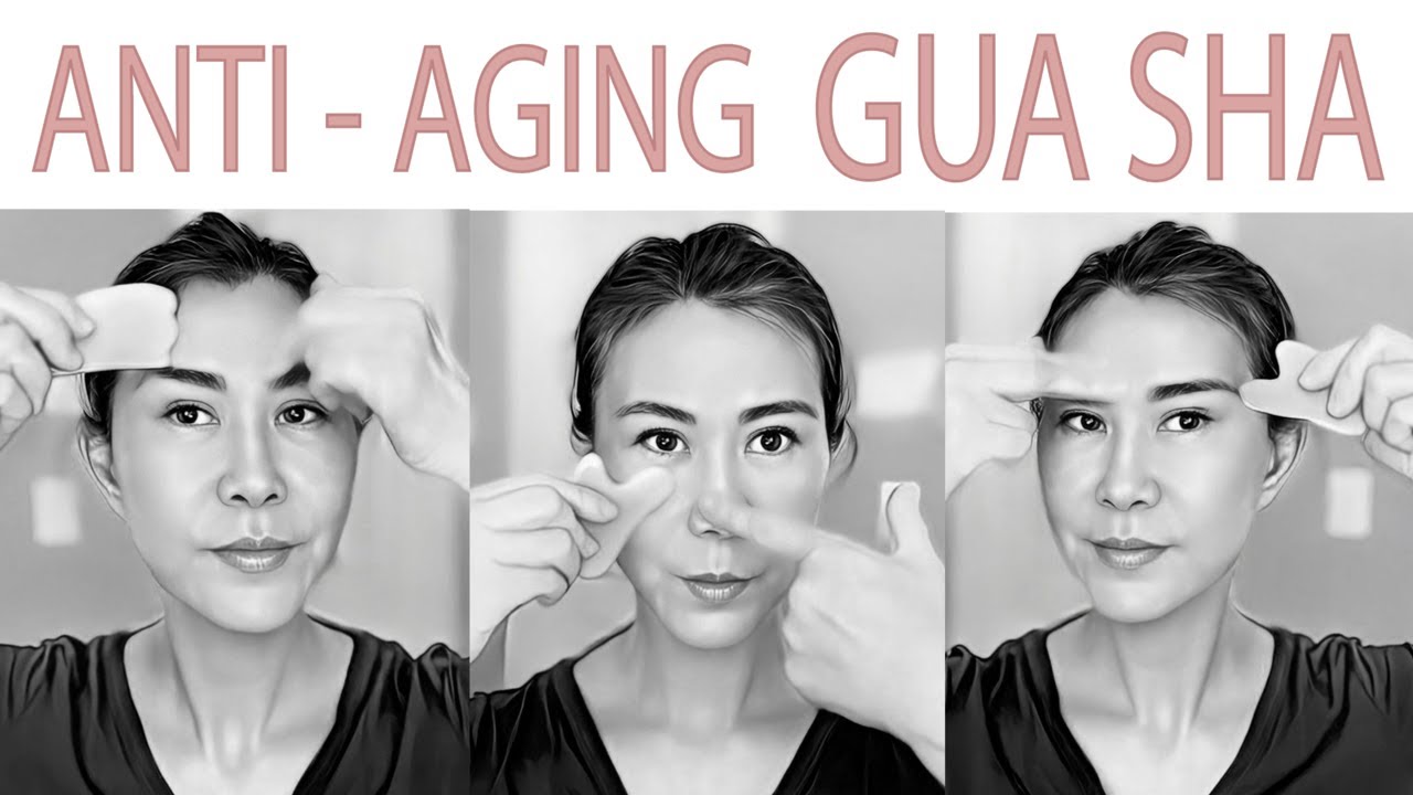 THE BEST GUA SHA FACE MASSAGE TO ERASE FROWN LINES, ELEVEN LINES, GET ...