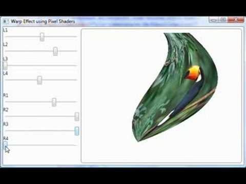 Warp effect using Pixel Shaders - YouTube