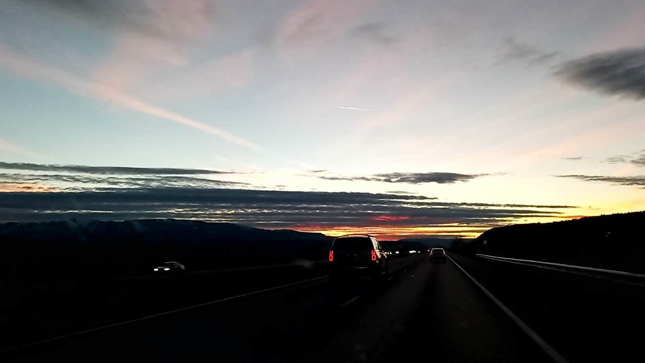 Sunset In Southern Utah. - YouTube