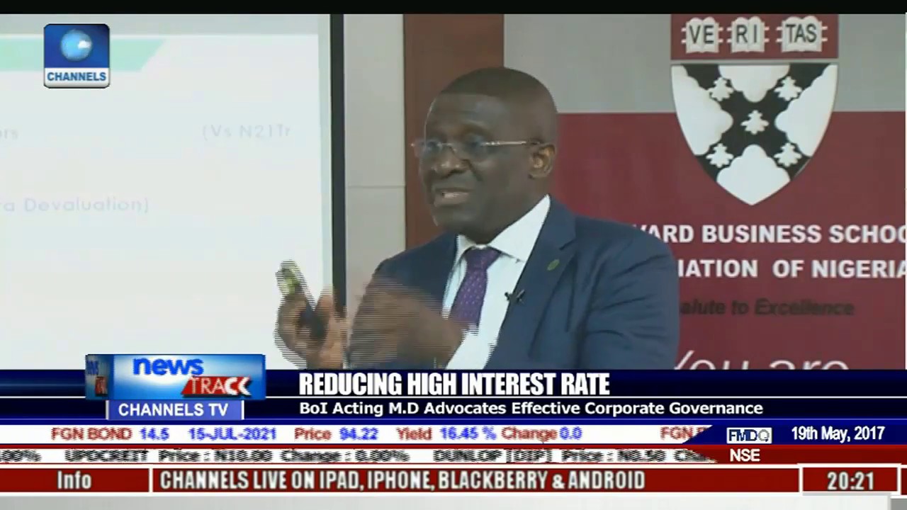 BOI MD Advocates Effective Corporate Governance - YouTube