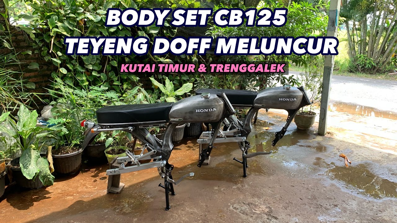 PAKET BODYSET CB125 TEYENG DOFF || KENTOS CB - YouTube