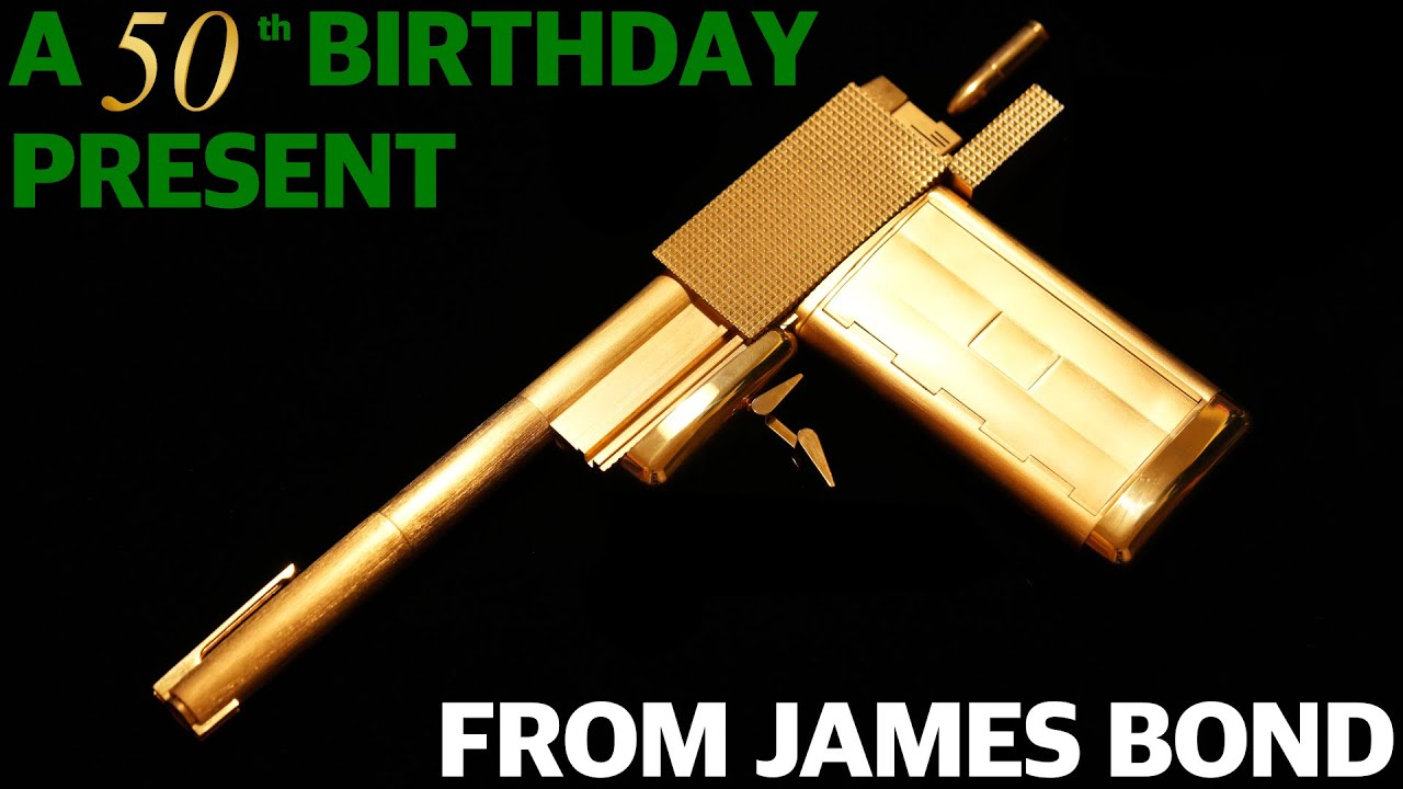 A 50th birthday present from James Bond: The real Golden Gun - YouTube