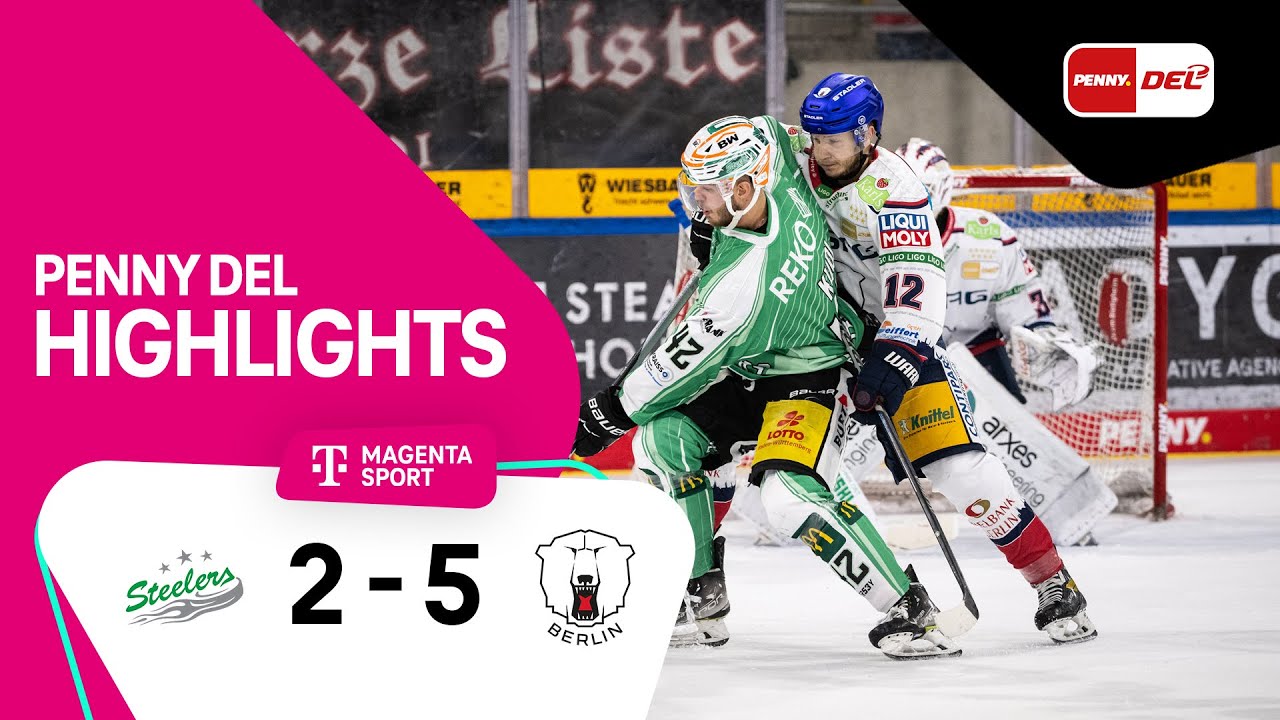 Bietigheim Steelers - Eisbären Berlin | Highlights PENNY DEL 22/23 ...