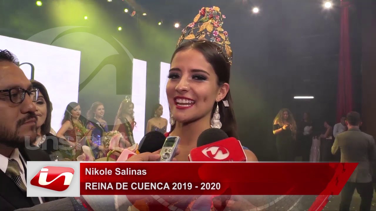 Nikole Salinas es la nueva reina de Cuenca - YouTube