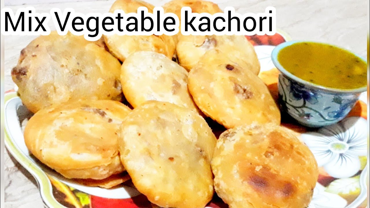Vegetable Kachori Recipe- khasta Layered kachori Recipe- Special ...
