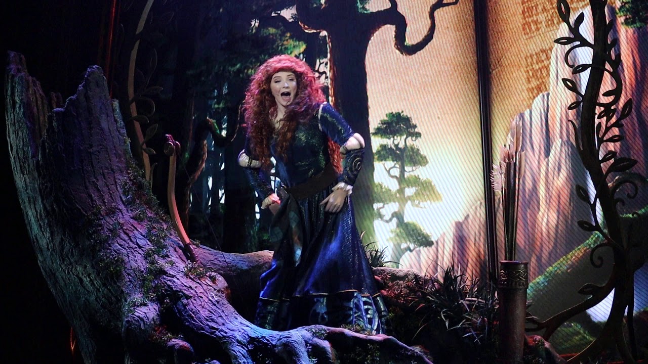 Mickey and the Wondrous Book HKDL [Merida] 20190706 - YouTube