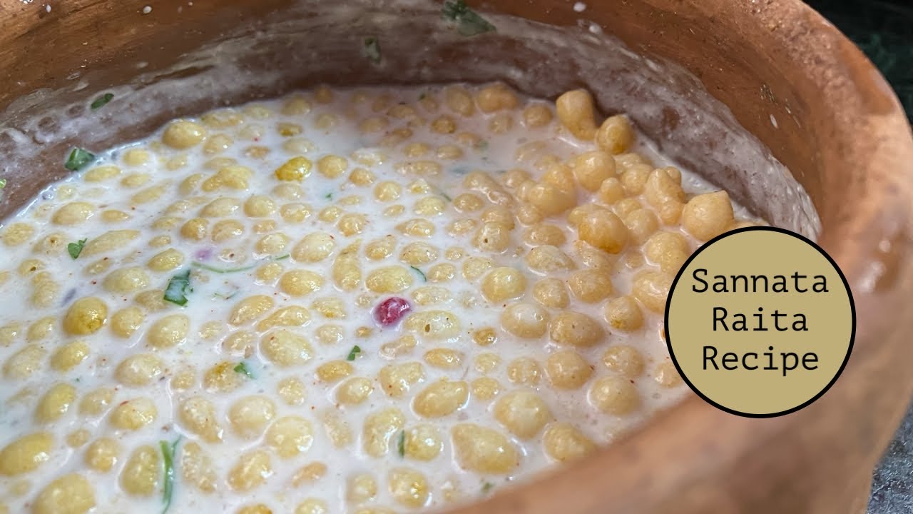 Sannata Raita Detailed Recipe - YouTube