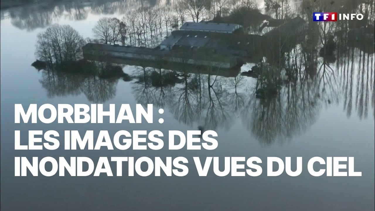 Les images aériennes qui montrent l'ampleur des inondations dans le ...