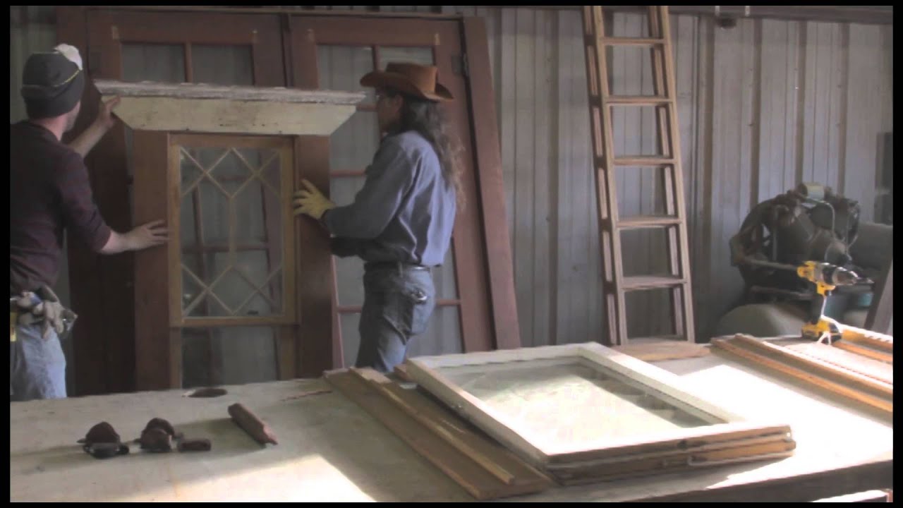 Salvage Building Tutorials: How to Restore/rebuild Window from Salvaged ...