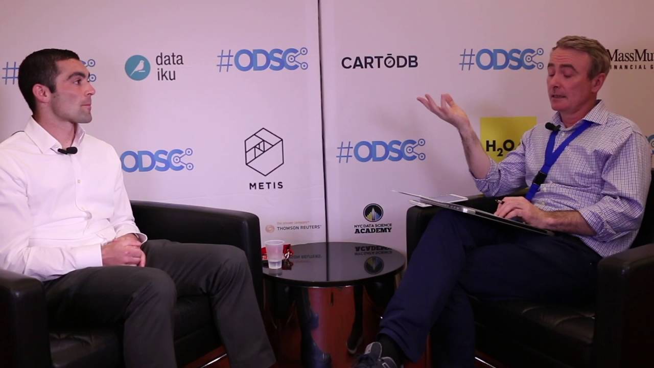 ODSC East 2016 | Interview with Michael Segala - YouTube