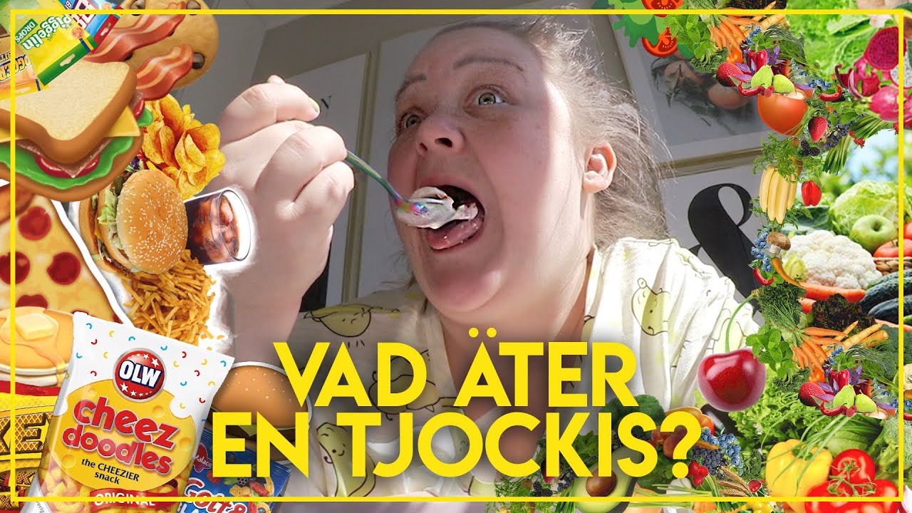 VAD ÄTER EN TJOCKIS? | MATDAGBOK + RECEPT - YouTube