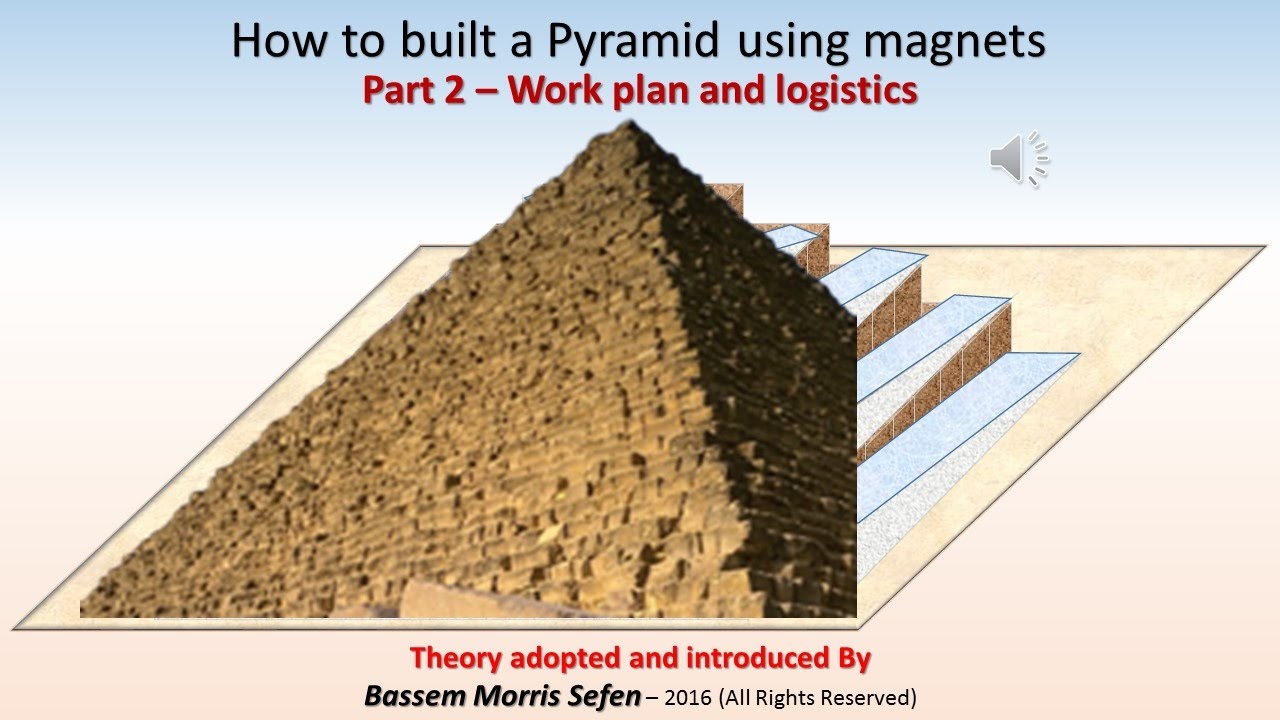 Build a Pyramid using magnets-Part 2 "Work plan and logistics" - YouTube