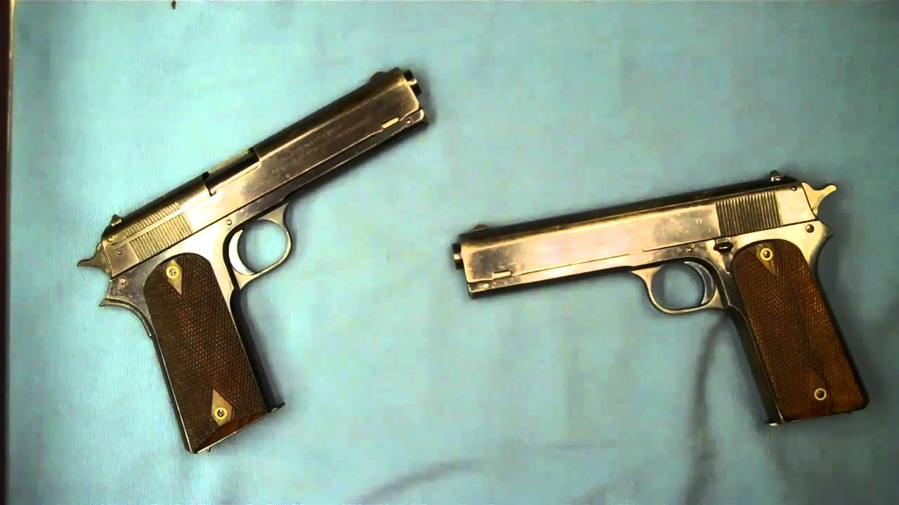 1907 US Army Pistol and Revolver Trials Part 1 - YouTube