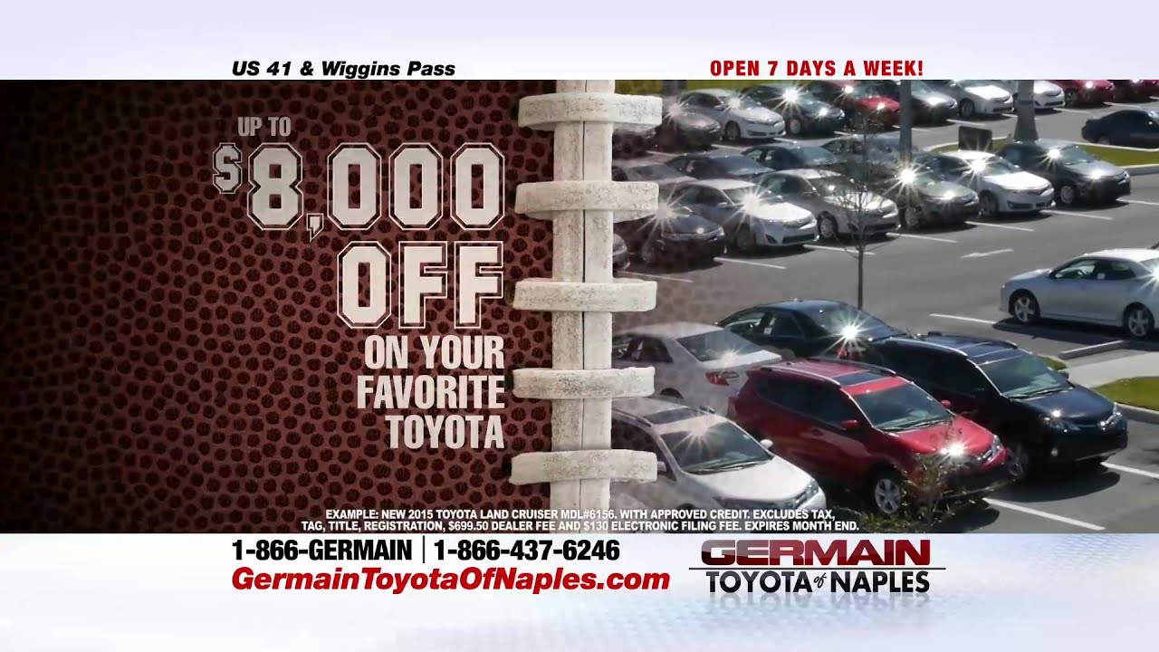Germain Toyota of Naples - Score Big With A New Toyota! - YouTube