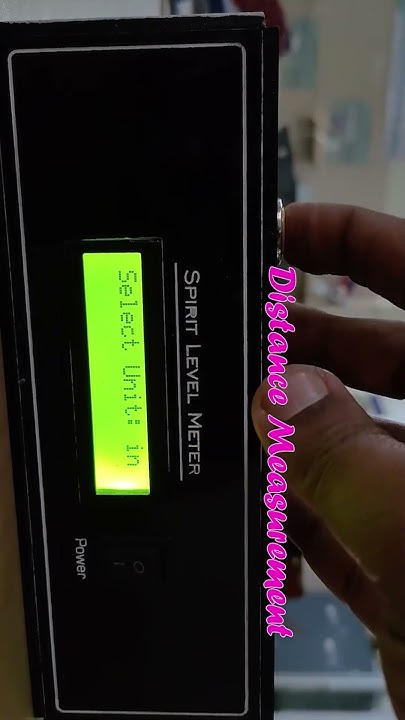 Spirit Level Meter using Arduino #engineeringprojects - YouTube