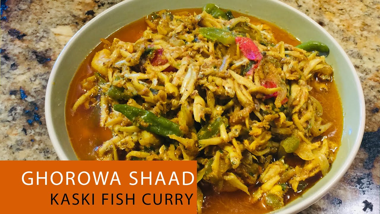 Kaski Fish Curry/kaski macher chochori/kaski mas vuna/kaski macher ...