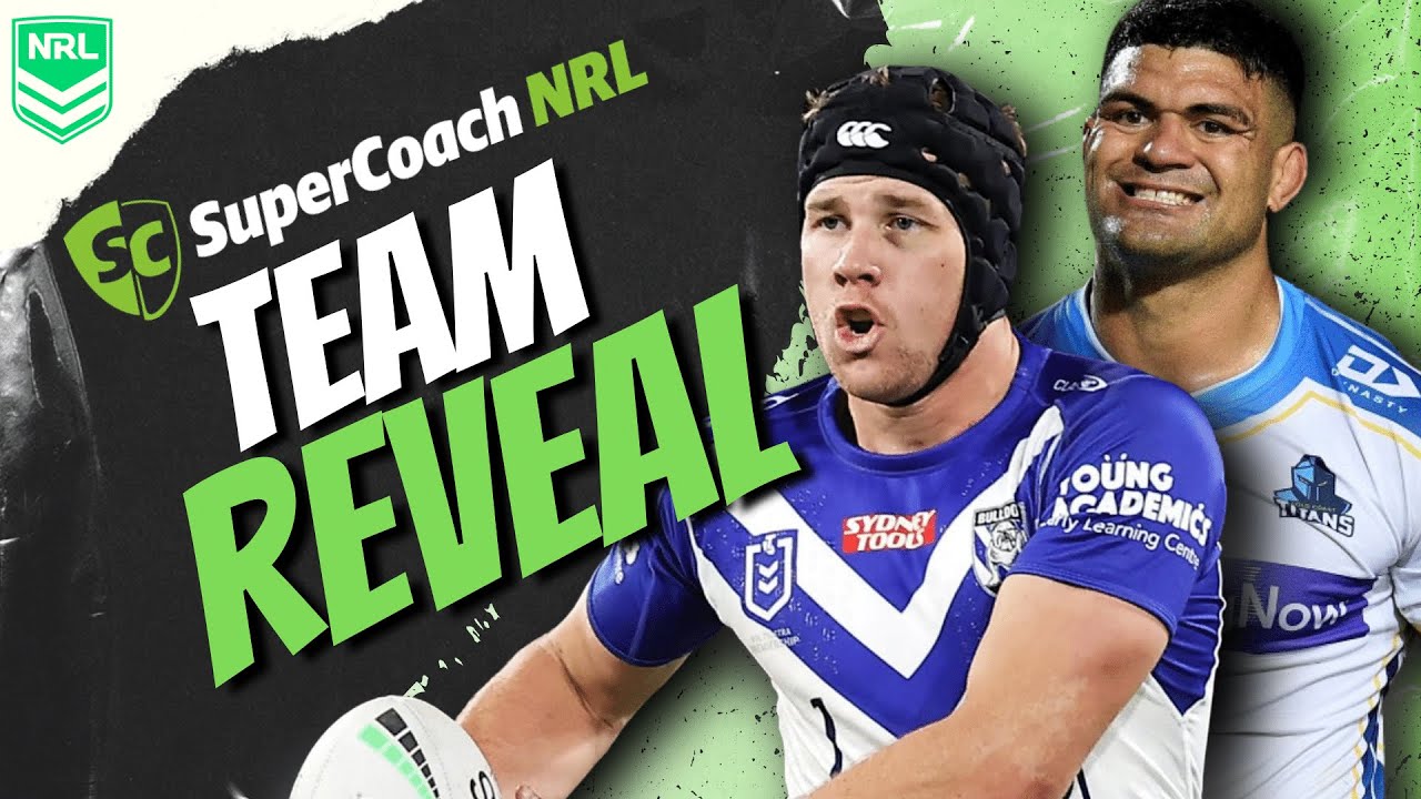 BROWN PAPER BAGS !!! NRL SUPERCOACH TEAM REVEAL - YouTube