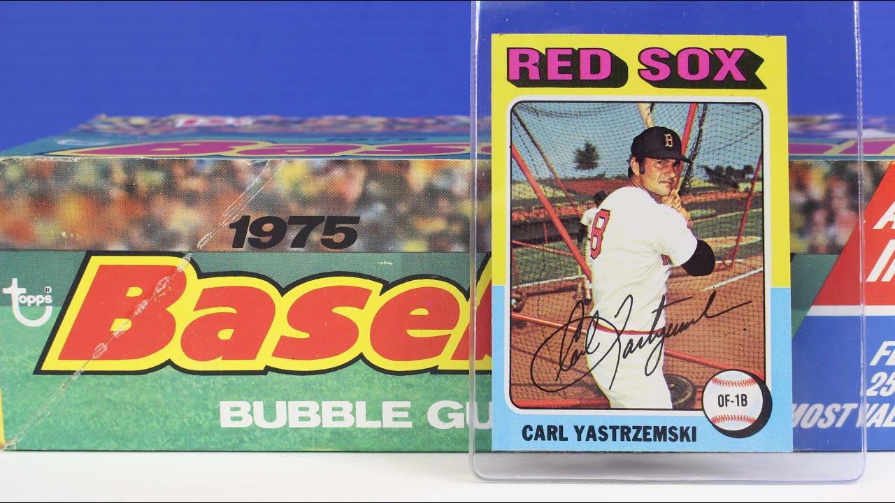 1975 Topps Mini Wax Pack Box Break Opening Rookie Baseball Cards & All