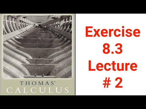 Thomas Calculus 11th edition chapter 8 ex 8.3 | Integration by Partial ...