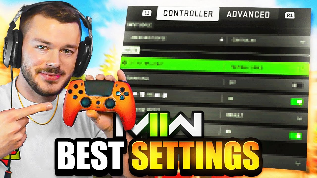 #1 BEST CONTROLLER SETTINGS for MODERN WARFARE 2! (Sensitivity ...