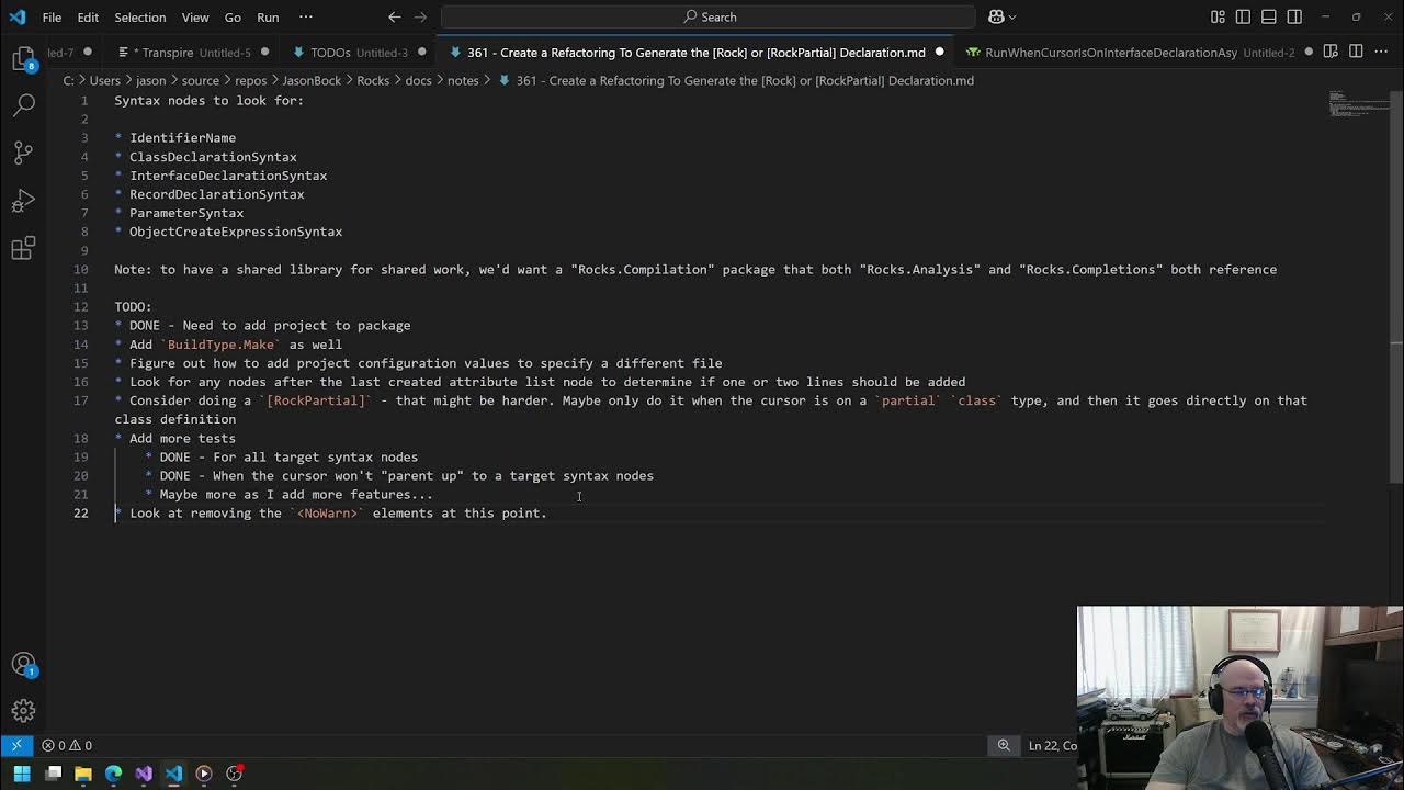 Random.Code() - Writing a Refactoring to Simplify Attribute Declaration, Part 2 - YouTube